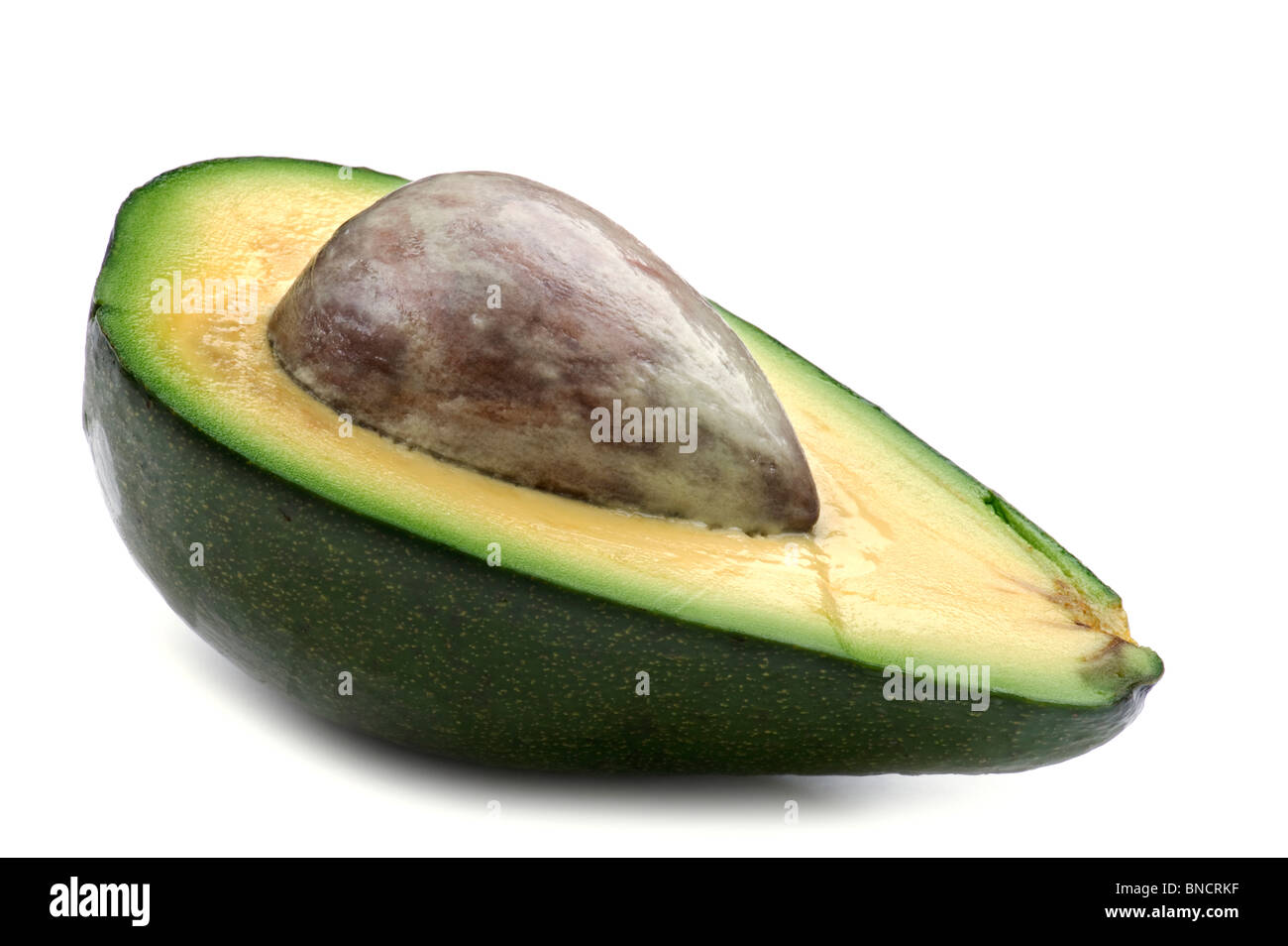 object on white - food avocado close up Stock Photo - Alamy