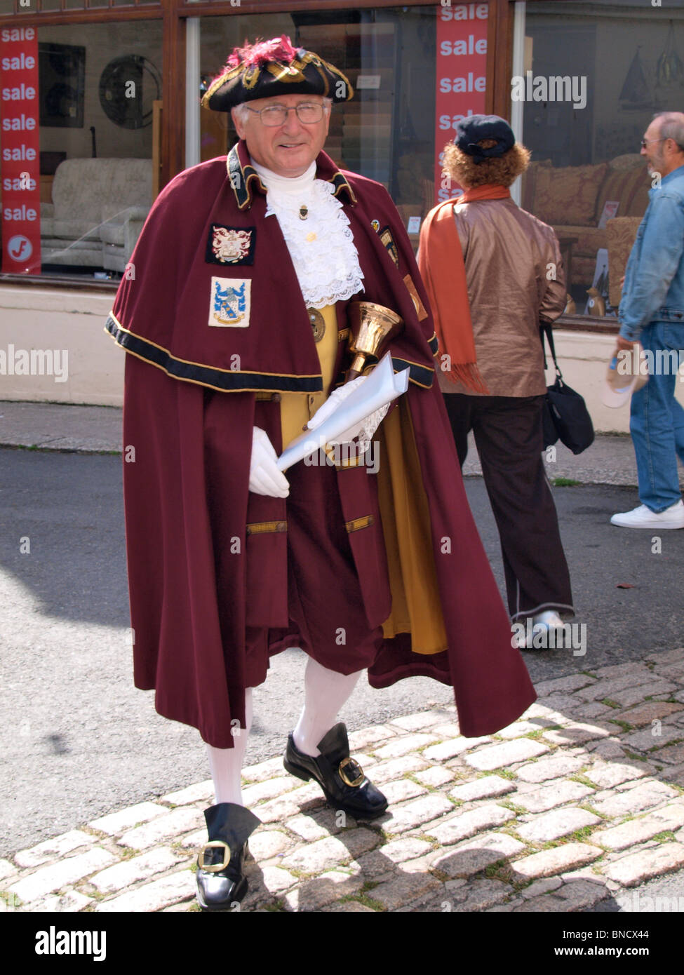 Male town crier hi-res stock photography and images - Alamy