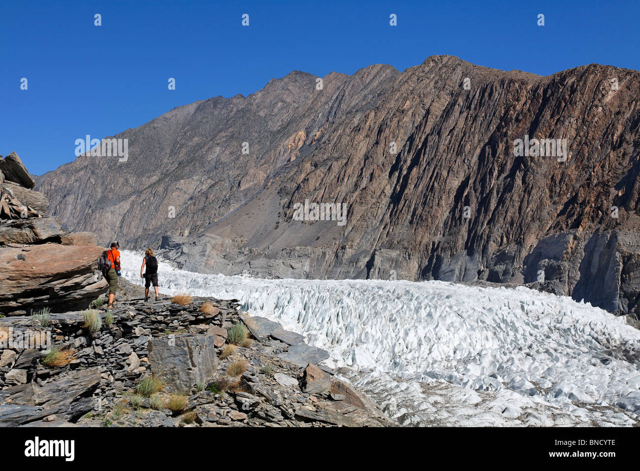 Passu glacier, Hunza Valley, Karakorum, Pakistan Stock Photo - Alamy