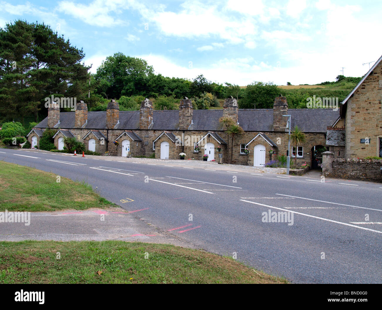 Rashleigh Cottages, Formerly the Rashleigh Almshouses and dating from ...