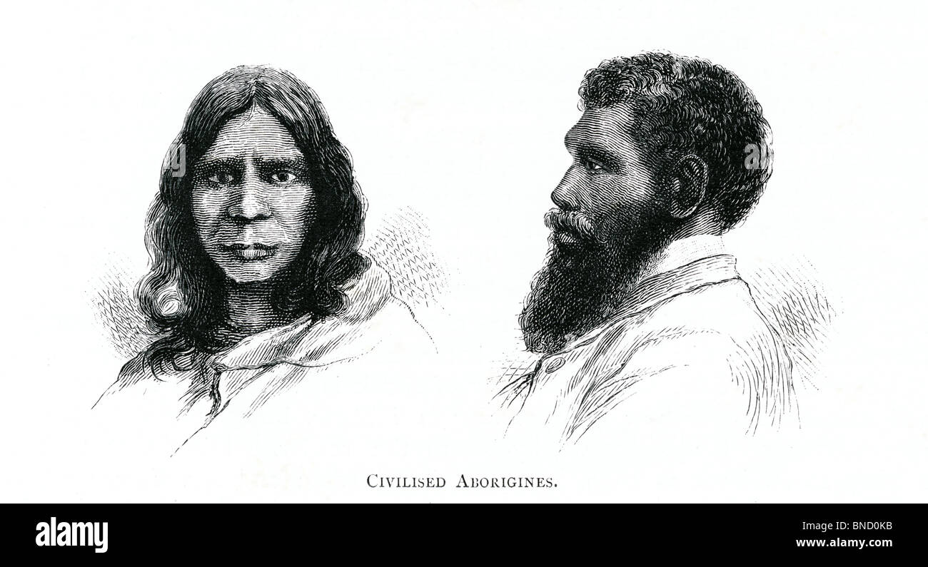 Australian aborigines historical hi-res stock photography and images ...