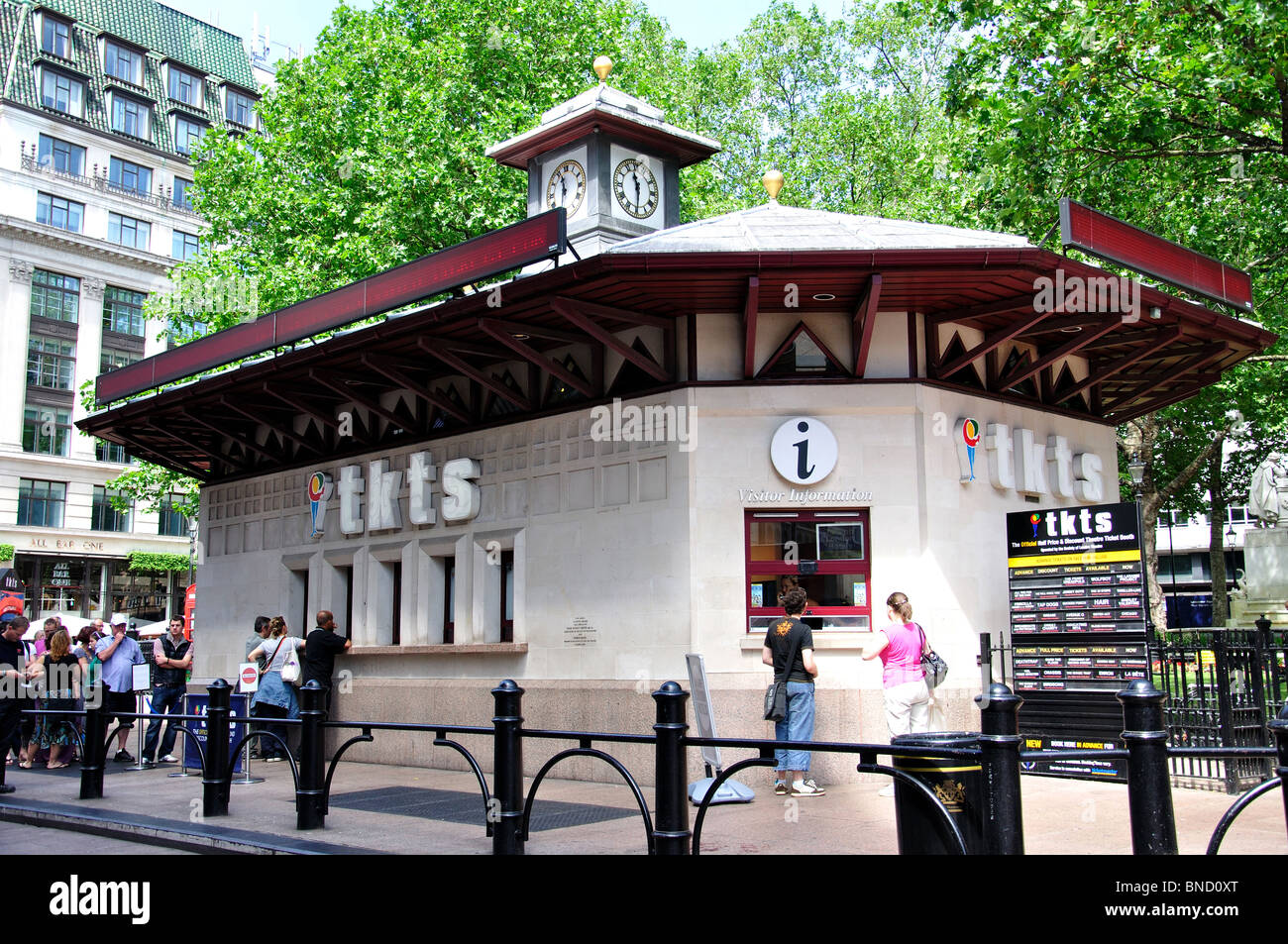 TKTS Ticket Booth, Clocktower Building, Leicester Square, West End, The ...