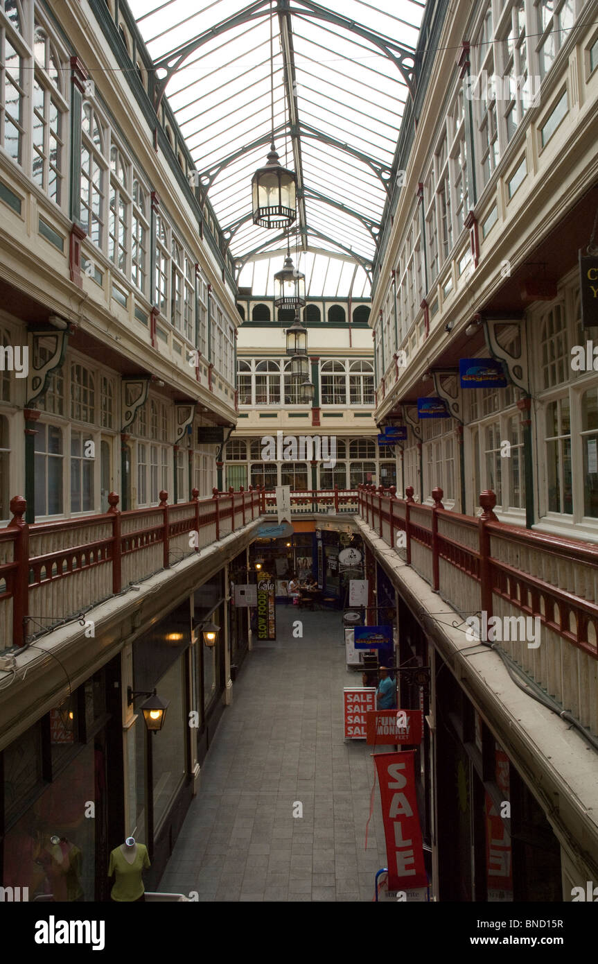 Castle Arcade, Cardiff, Wales, UK, Europe Stock Photo - Alamy