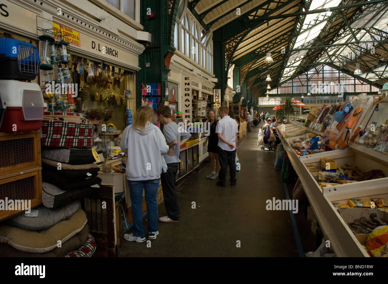 Cardiff market cardiff hi-res stock photography and images - Alamy