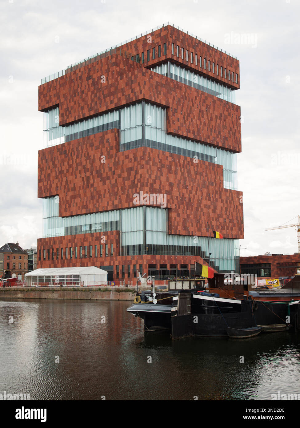 MAS Museum aan de Stroom Antwerp Belgium Stock Photo - Alamy