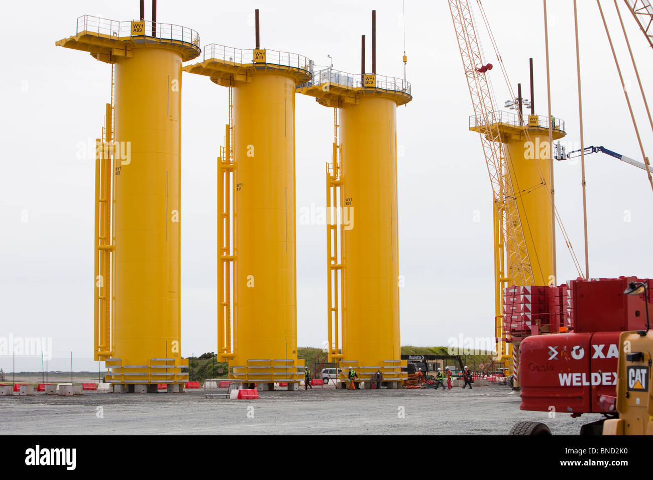 Monopile base hi-res stock photography and images - Alamy