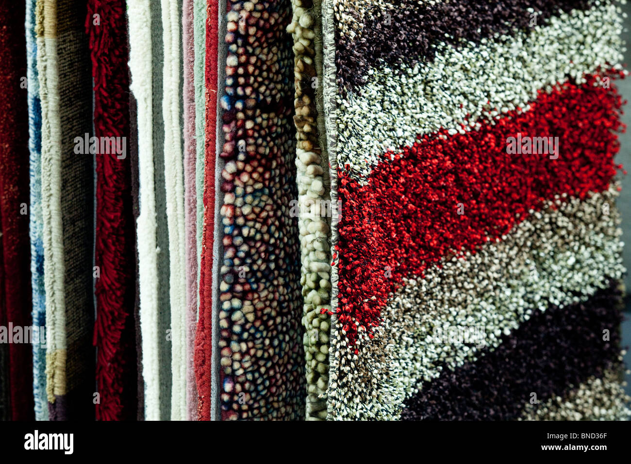 Fabric samples display pattern hi-res stock photography and images - Alamy