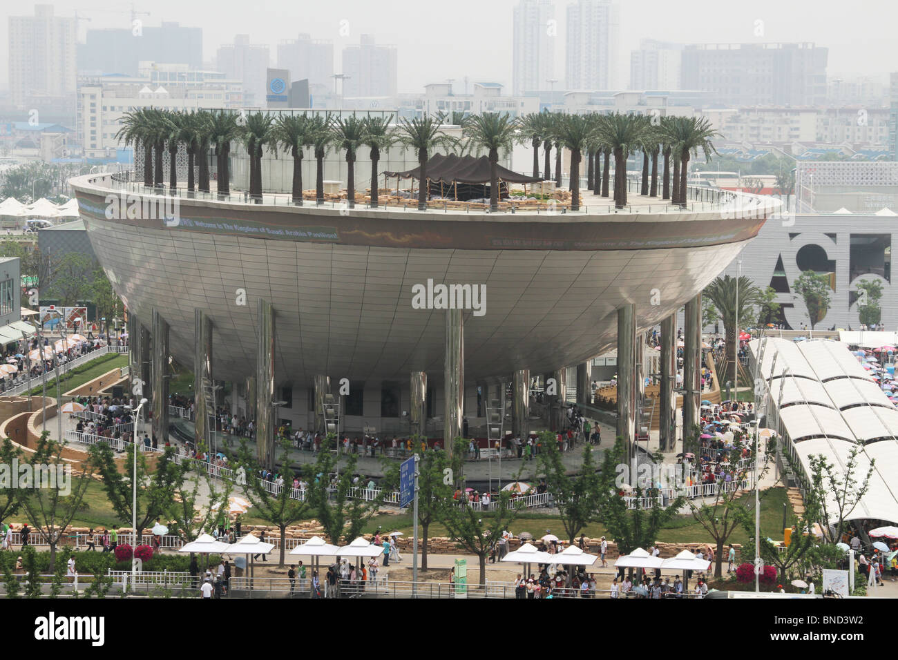 Saudi Arabia Pavilion. 2010 Shanghai World Expo Park, Pudong, Shanghai ...