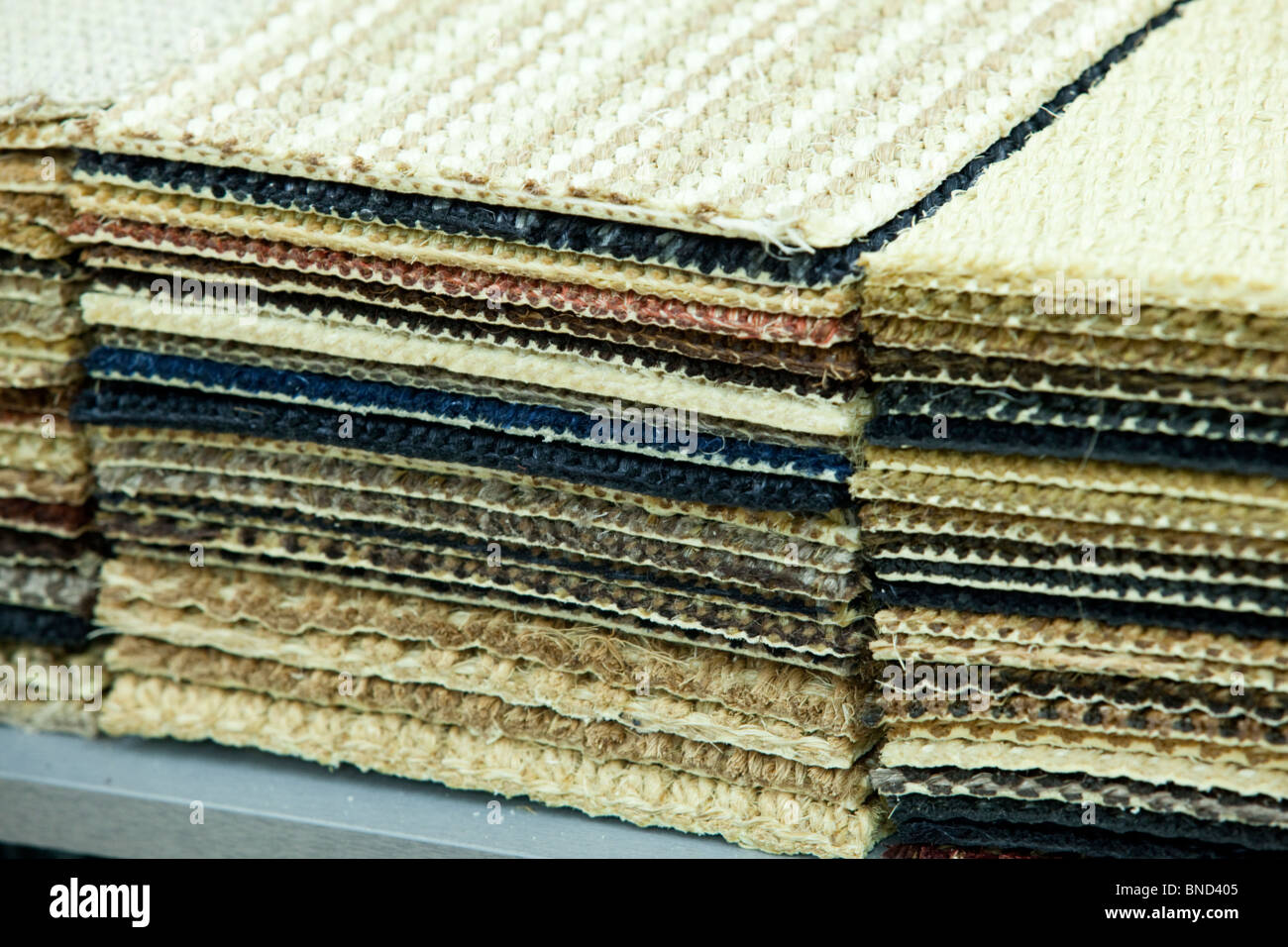 Fabric samples display pattern hi-res stock photography and images - Alamy