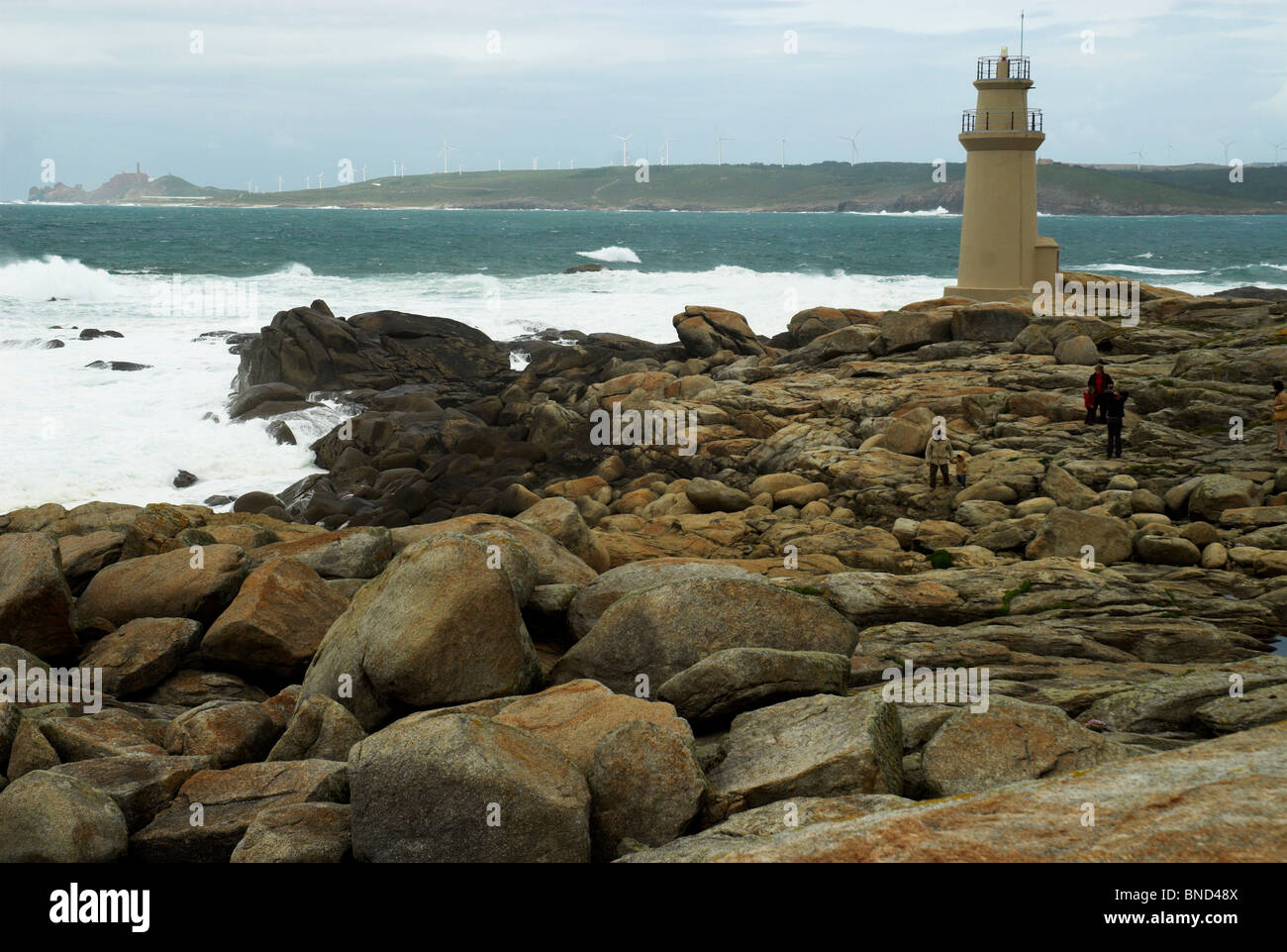 Costa da Morte, 'Death Coast' of northern Galicia, Spain Stock Photo ...