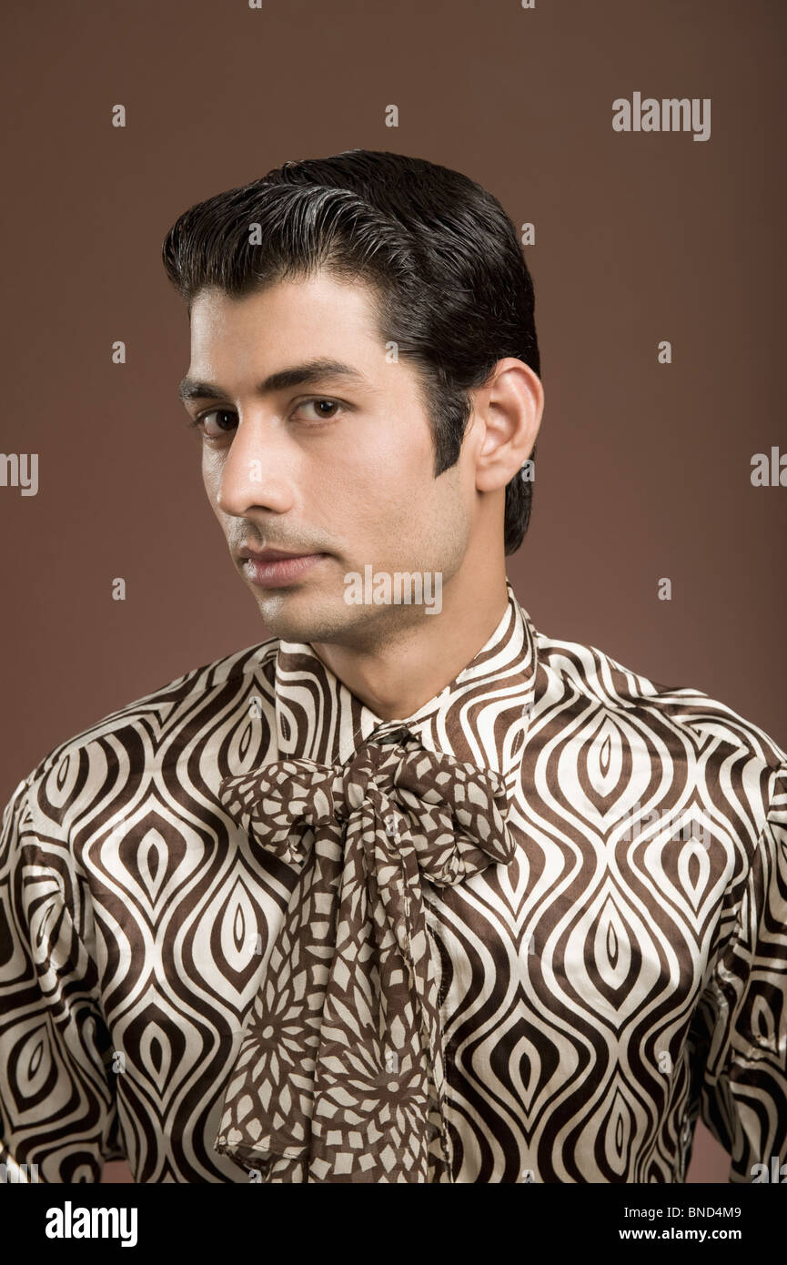 Portrait of an actor smiling Stock Photo - Alamy