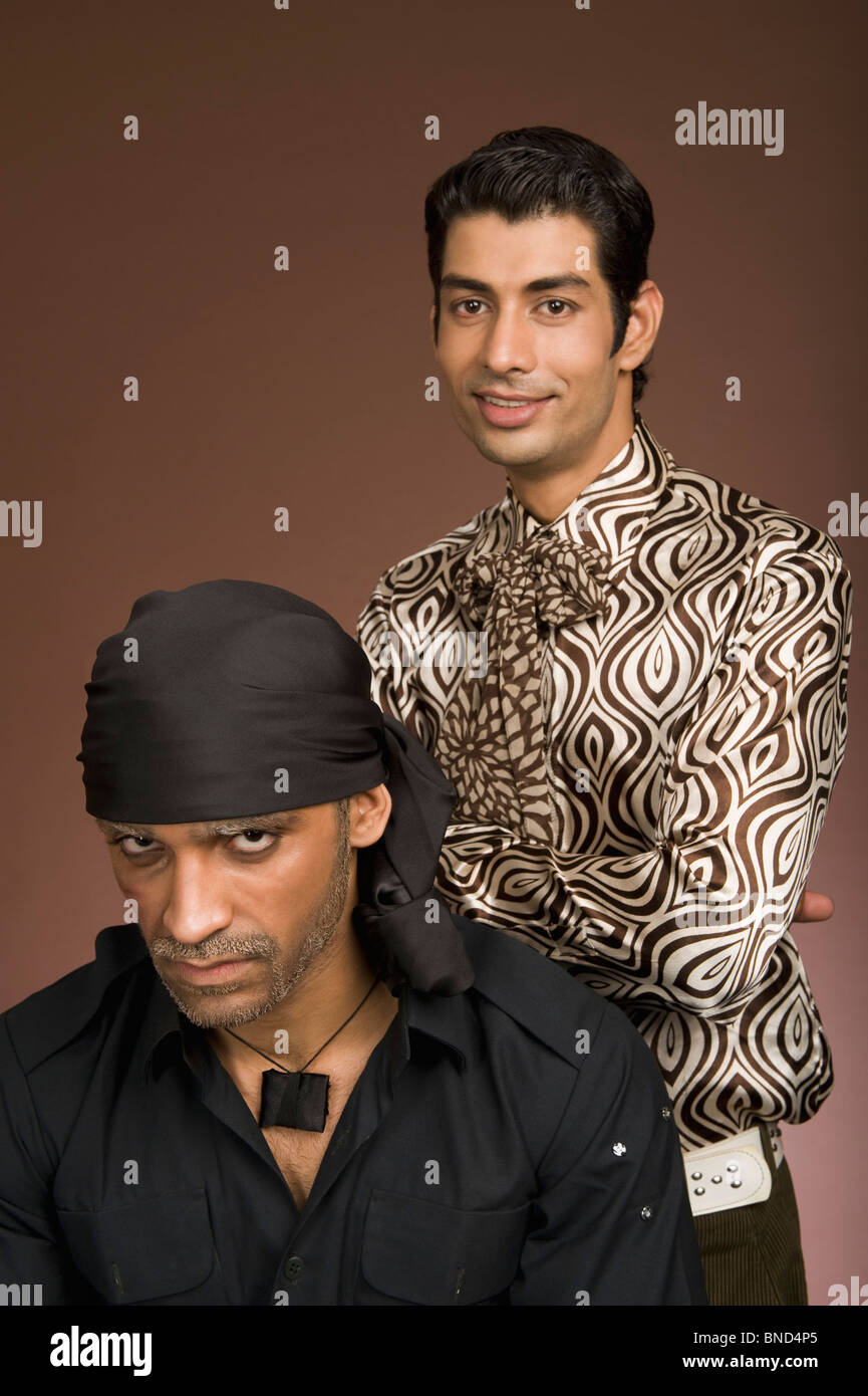 Portrait of two actors performing Stock Photo - Alamy