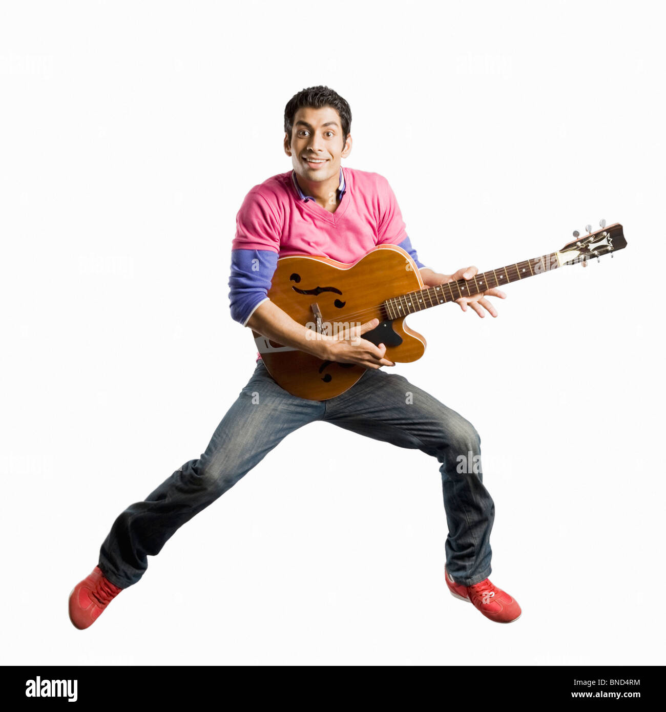 Portrait adult male artist standing Cut Out Stock Images & Pictures - Alamy