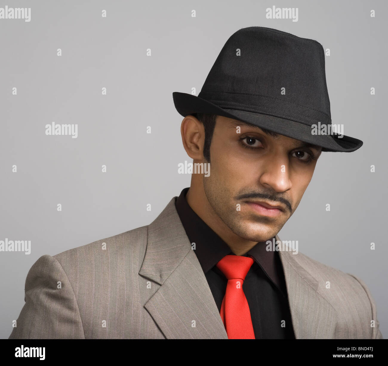 Portrait of an actor portraying a businessman Stock Photo - Alamy