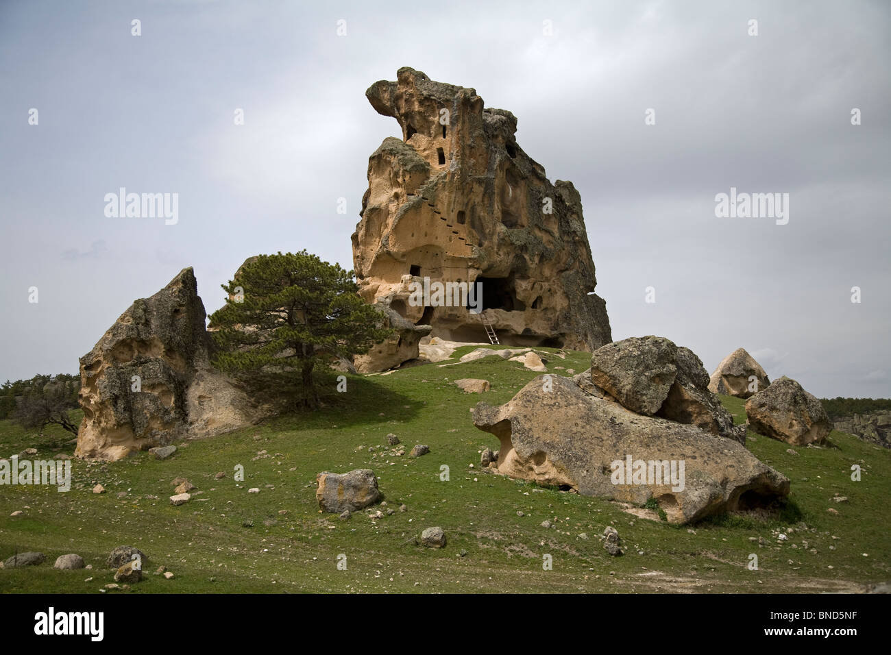 Ancient ruins of Phyrigia, Afyon Turkey Stock Photo - Alamy