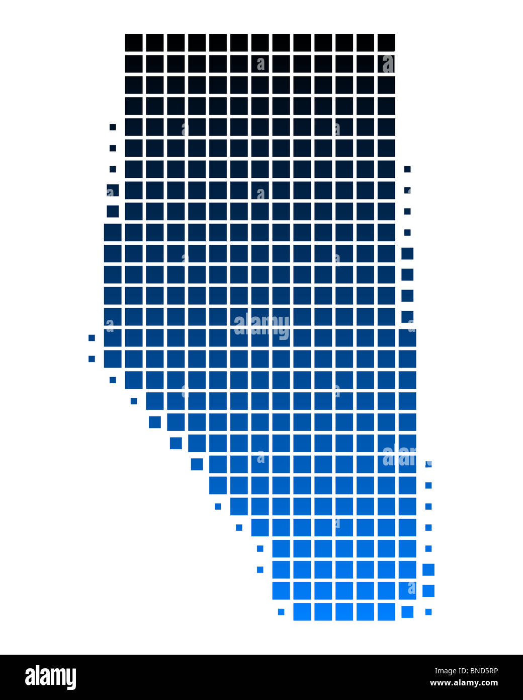 Map of Alberta Stock Photo - Alamy