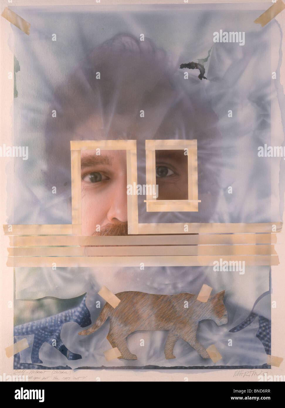 Self portrait painting 20th century hi-res stock photography and images ...