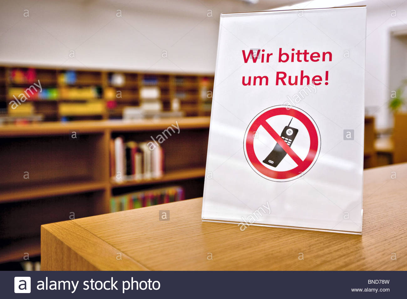 Library Sign Silence Stock Photos & Library Sign Silence Stock Images ...