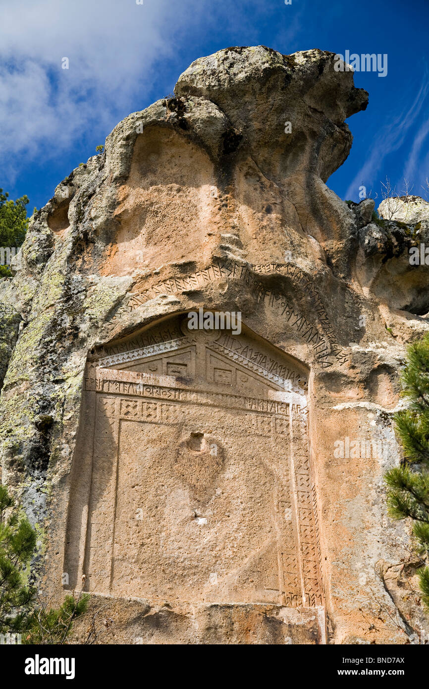 Ancient ruins of Phyrigia, Afyon Turkey Stock Photo - Alamy