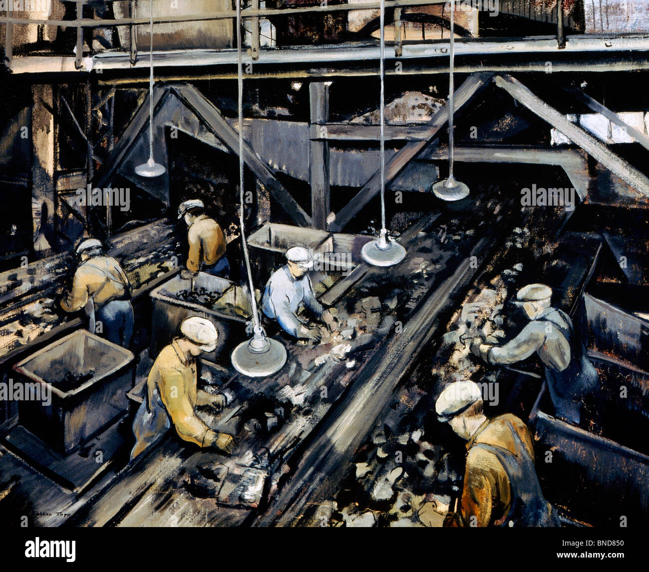 Coal Picking Tables by Ester Topp Edmunds USA Pennsylvania University ...