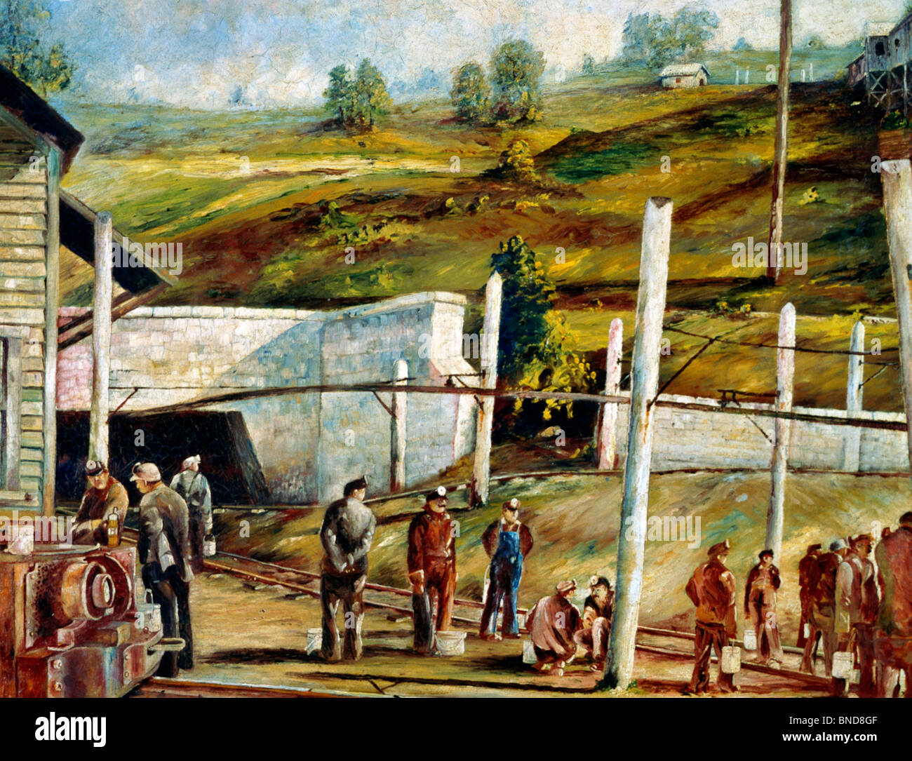 Drift Mouth by Lawrence Whitaker oil on canvas USA Pennsylvania ...