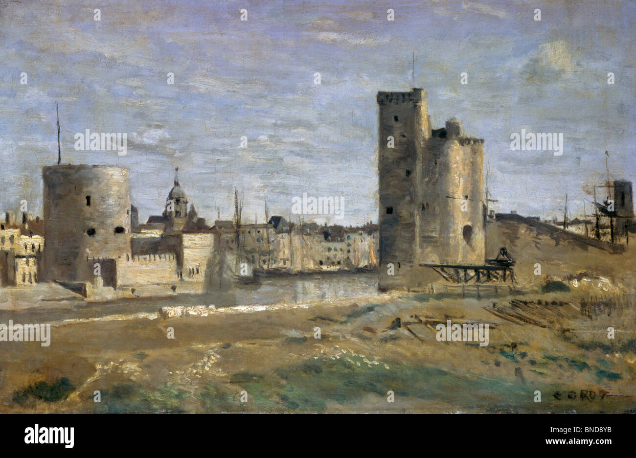 Jean baptiste camille corot 1796 1875 hi-res stock photography and ...