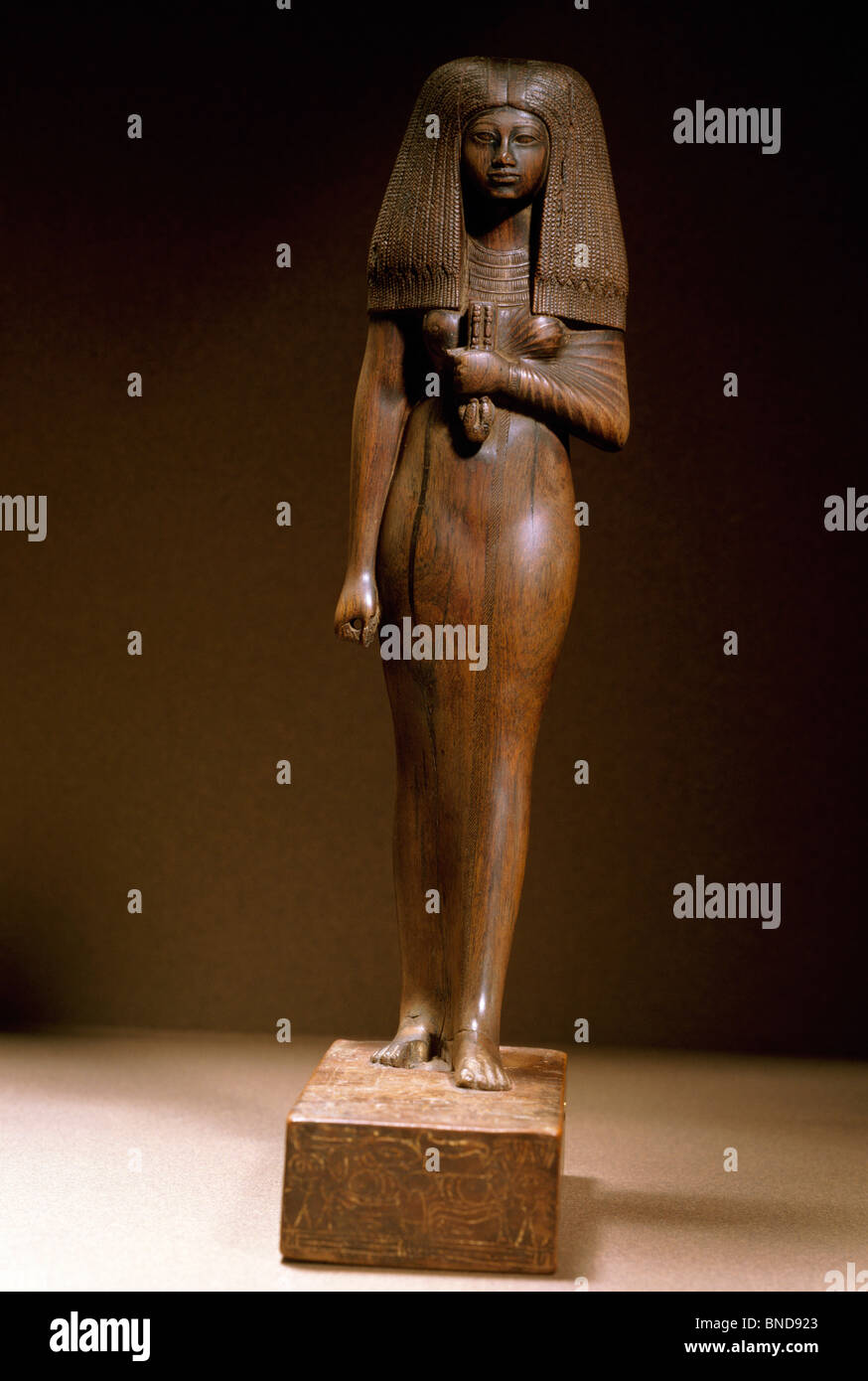 Lady Touy, sculpture, France, Paris, Musee du Louvre Stock Photo - Alamy