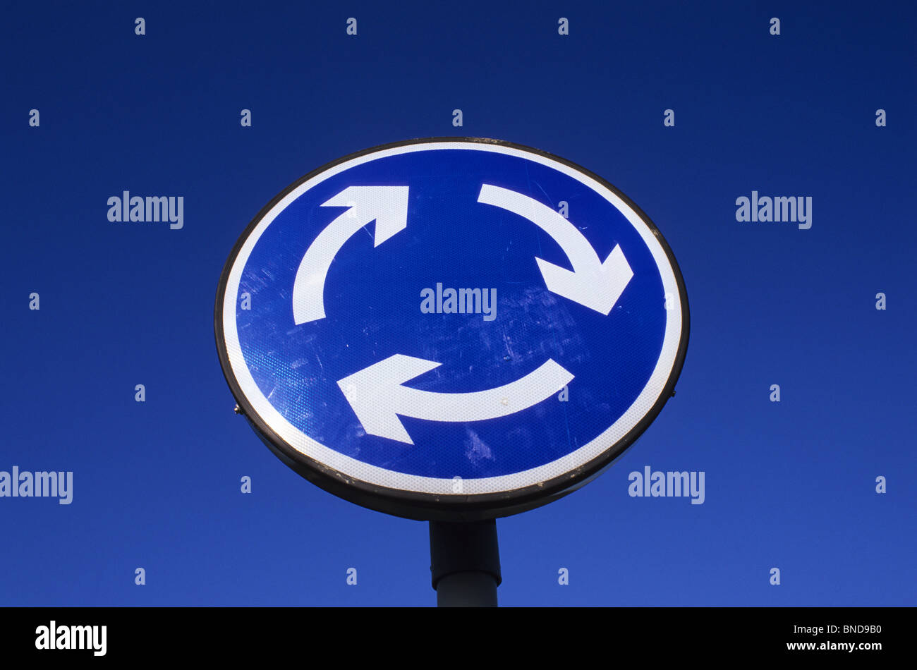 Give Way And Roundabout Sign Stock Photos & Give Way And Roundabout ...