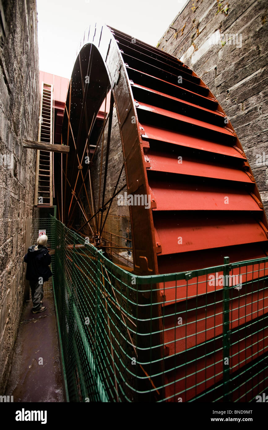 UK, Wales, Geynnedd, Snowdonia, Llanberis, National Slate Museum, Power ...
