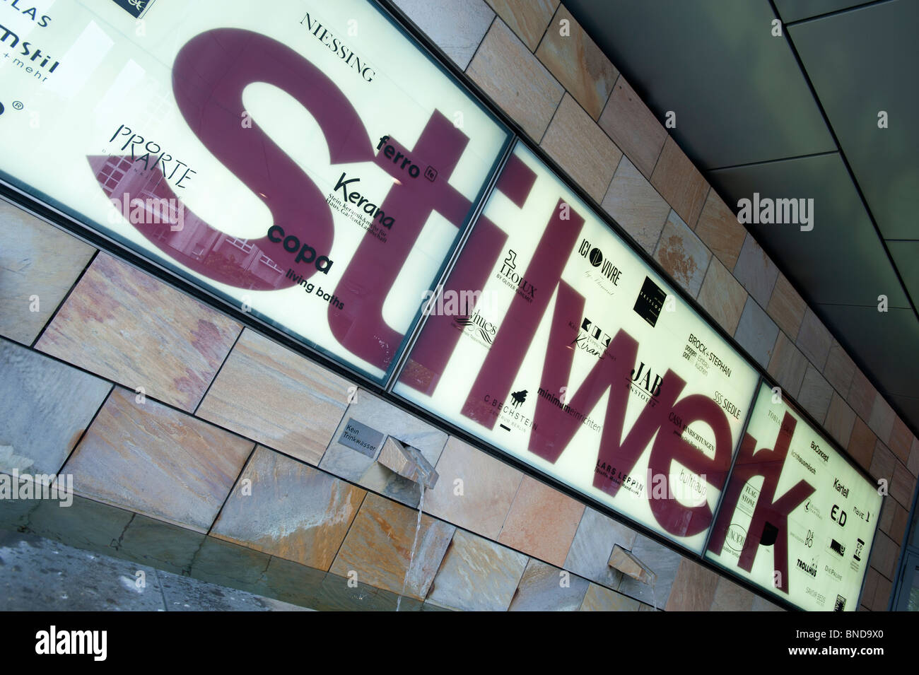 German designer shopping mall hi-res stock photography and images - Alamy