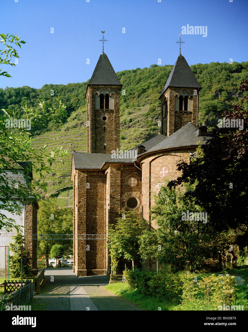 St Salvator Church Ernst Mosel Germany Stock Photo - Alamy