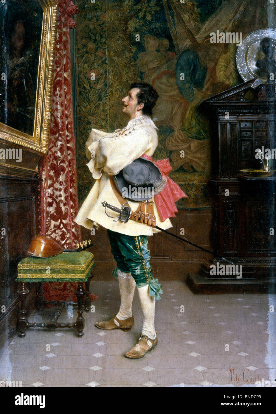 Portrait tito conti 1842 hi-res stock photography and images - Alamy