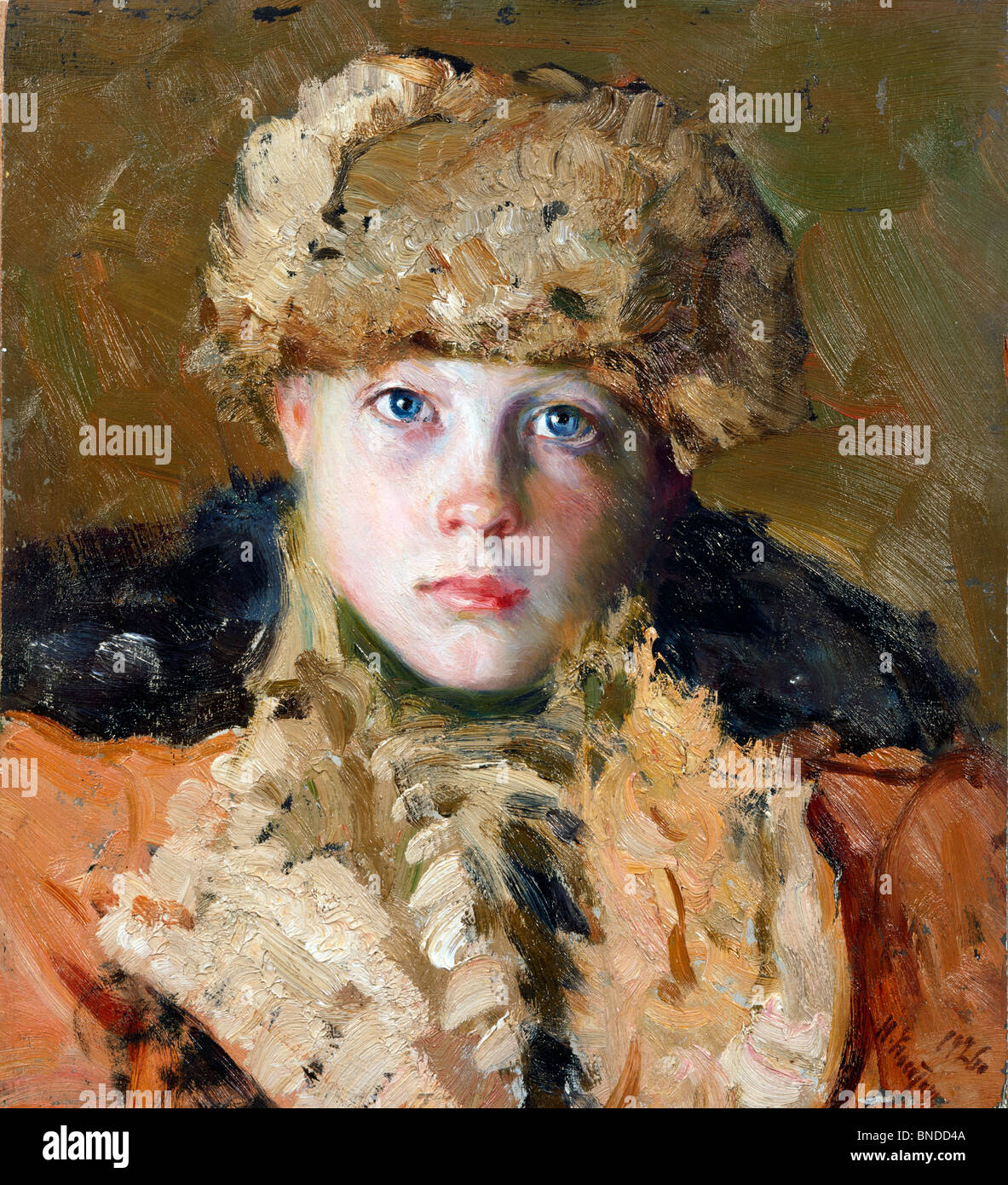 Russia, Tomsk Oblast Art Museum, Portrait of a Boy by Nikolai ...