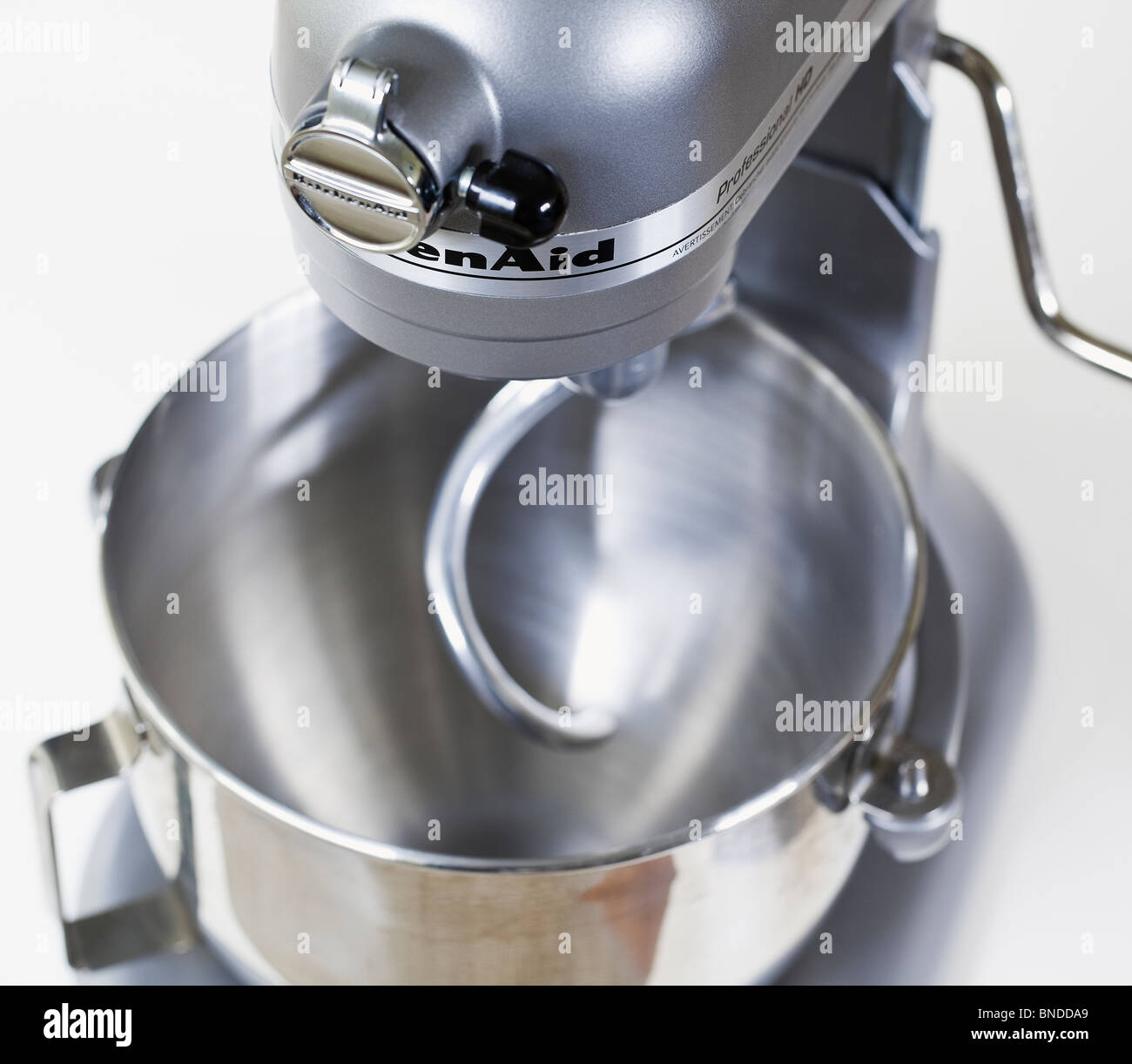 Stainless steel electric stand mixer Stock Photo - Alamy