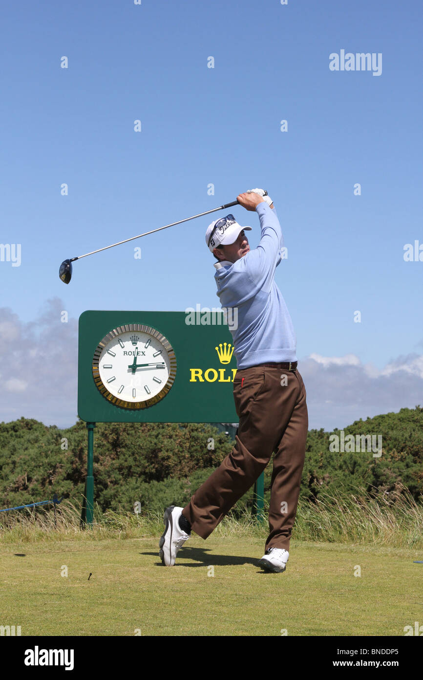 Ben Curtis a Competitor at the British Open Golf, Old Course, St ...