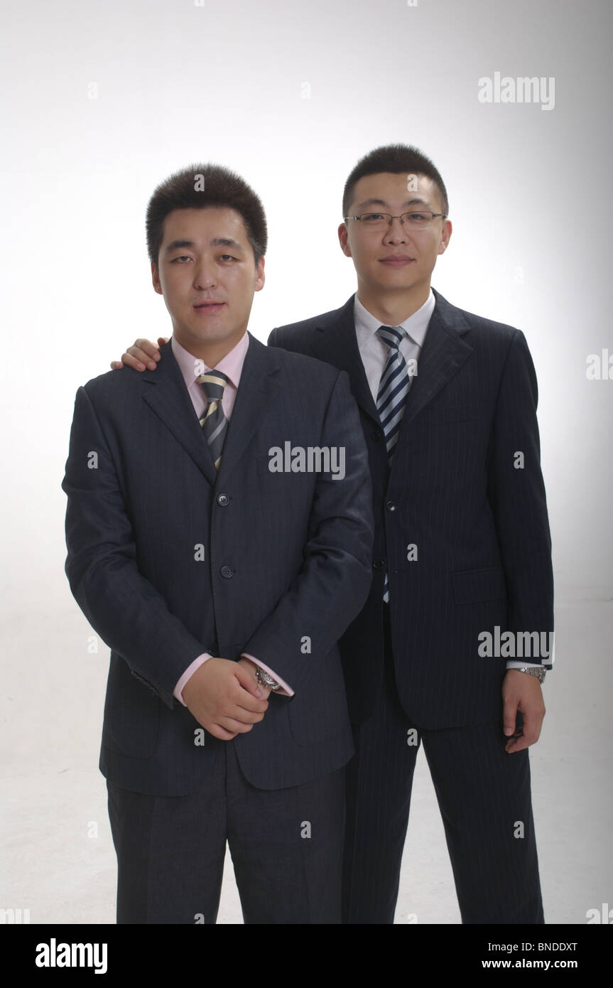 two business man Stock Photo - Alamy