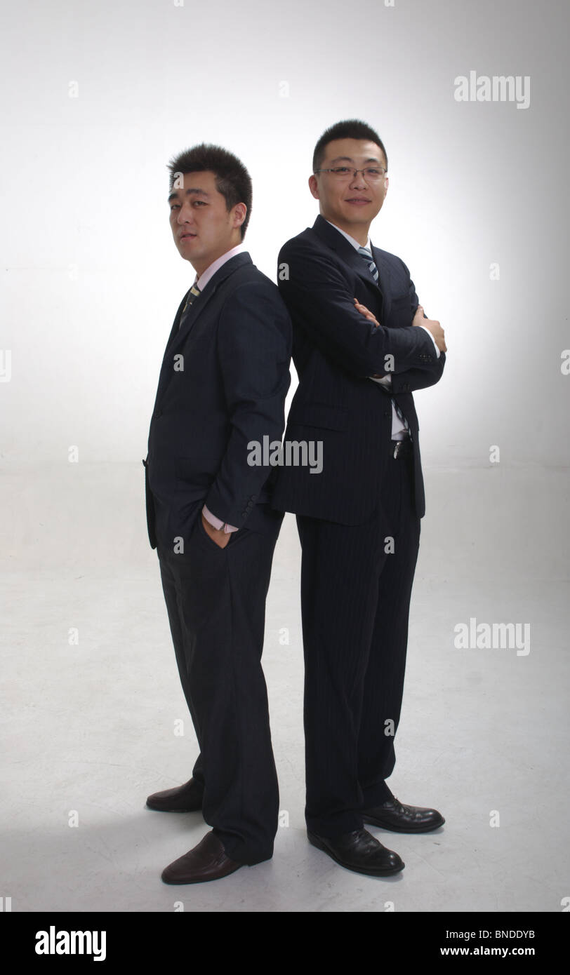 two business man Stock Photo - Alamy