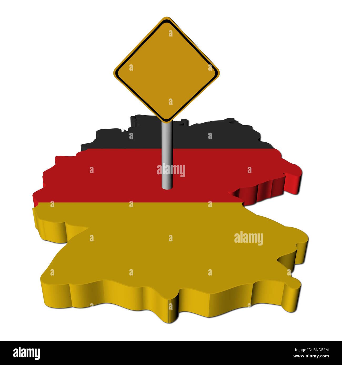 Germany german flag map hi-res stock photography and images - Alamy