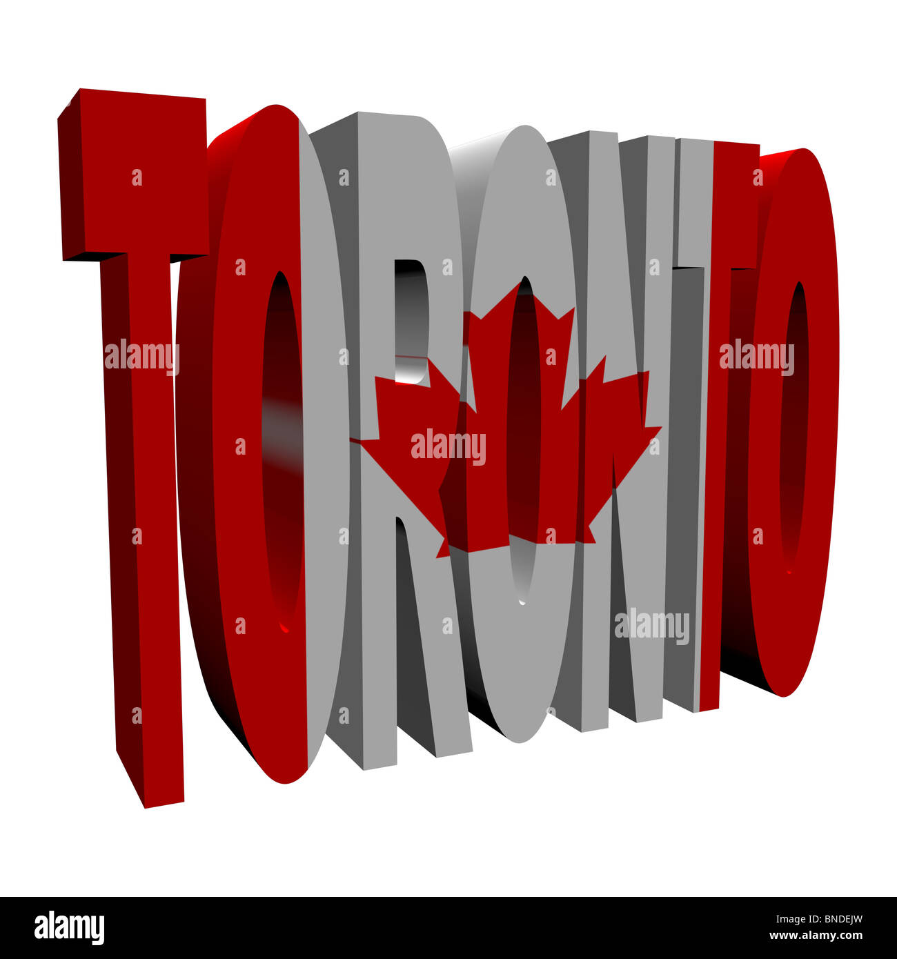 Toronto 3d Cut Out Stock Images & Pictures - Alamy