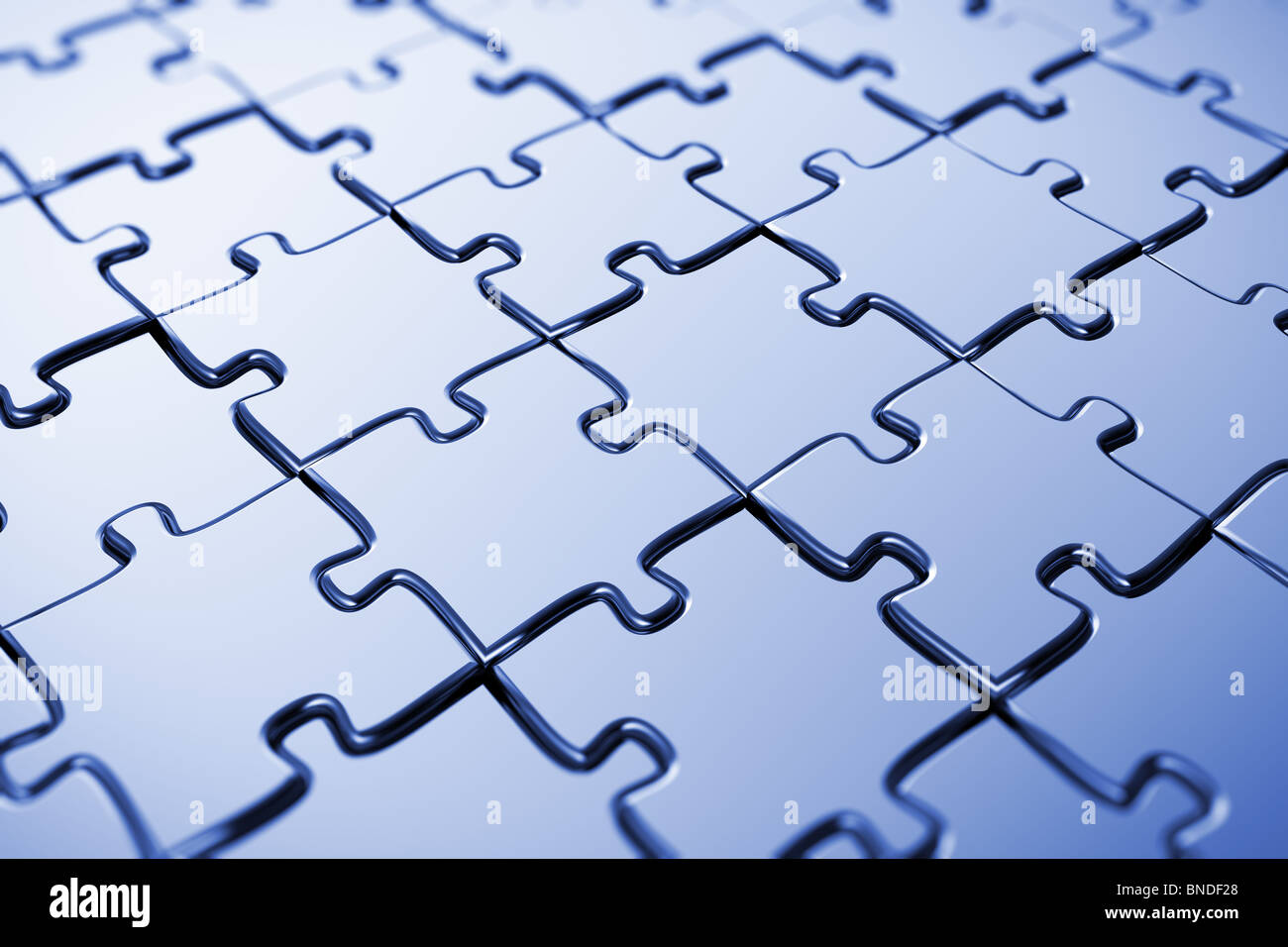 Blank puzzle hi-res stock photography and images - Alamy