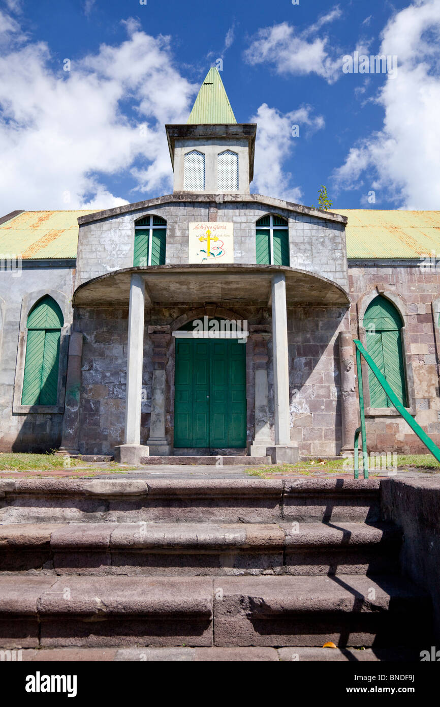 Roseau cathedral hi-res stock photography and images - Alamy