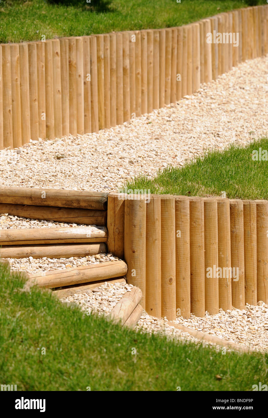 Gravel steps hi-res stock photography and images - Alamy