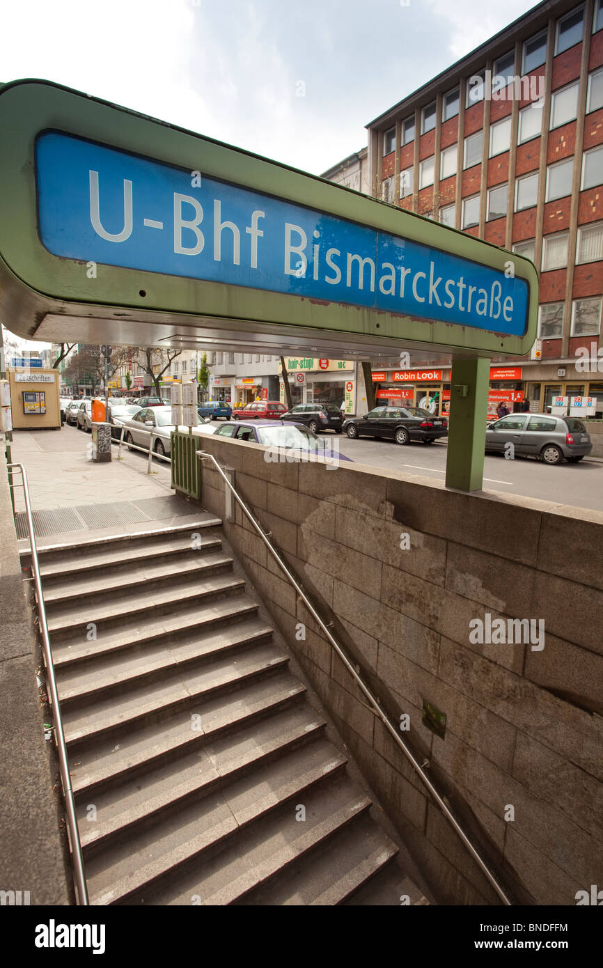Berlin bismarckstrasse u bahn u bahn hi-res stock photography and ...