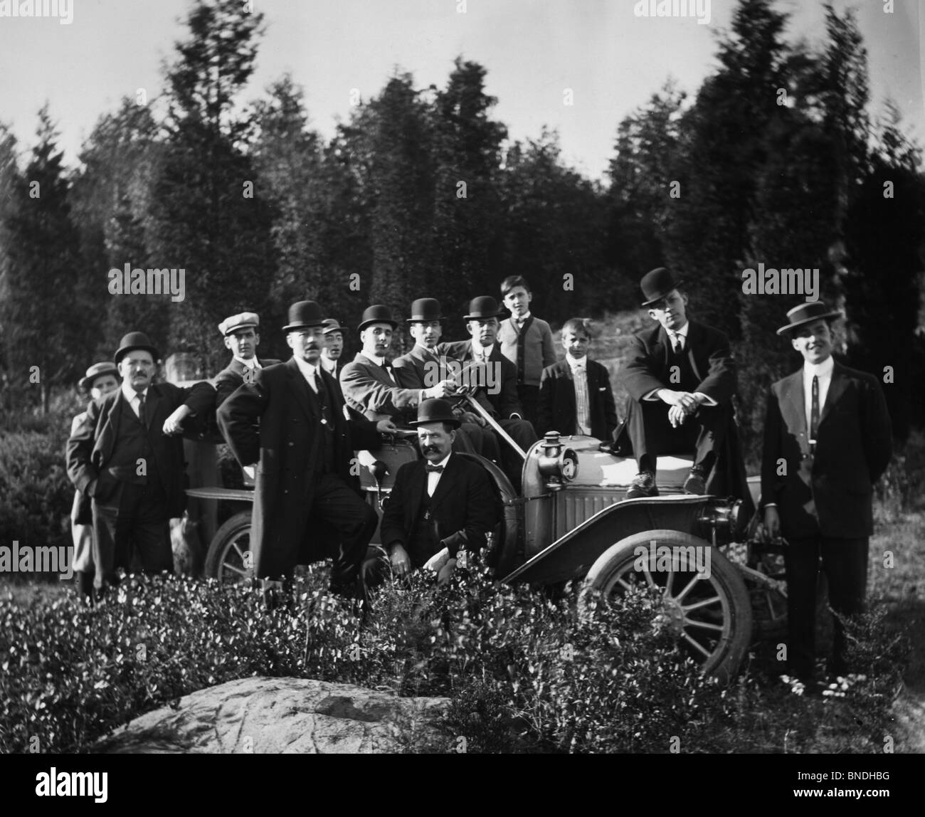 Group mixed age people Black and White Stock Photos & Images - Alamy