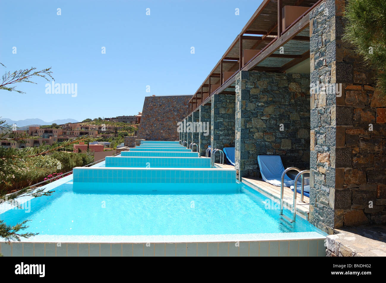 Olive tree swimming pool hi-res stock photography and images - Alamy
