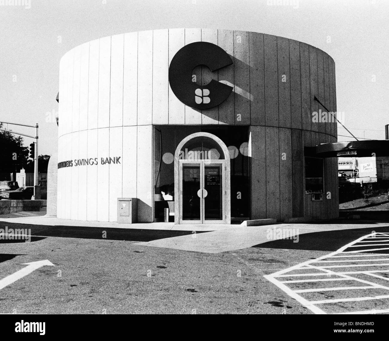 Facade of a bank building Stock Photo - Alamy