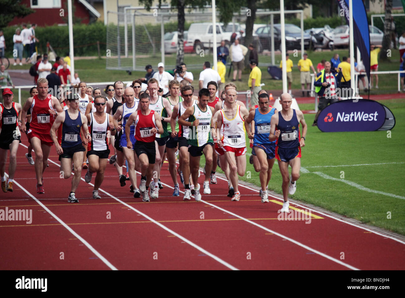Janne Holmén last race Åland wins half marathon Natwest Island Games ...