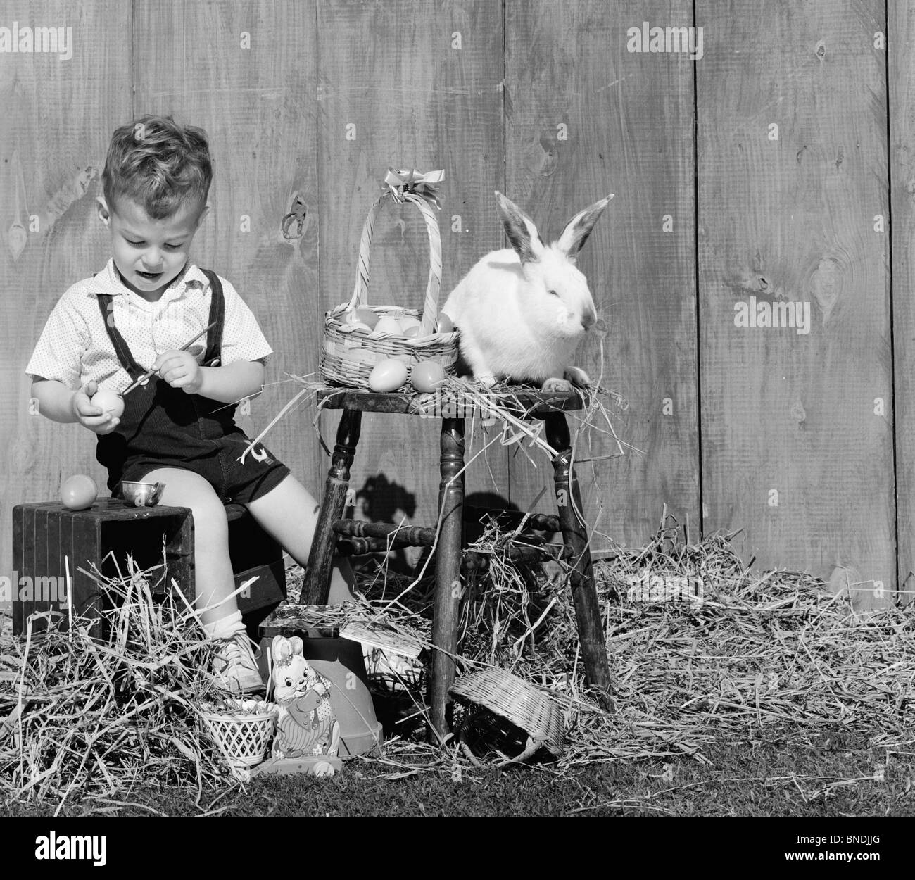 Easter Rabbit Boy High Resolution Stock Photography and Images - Alamy