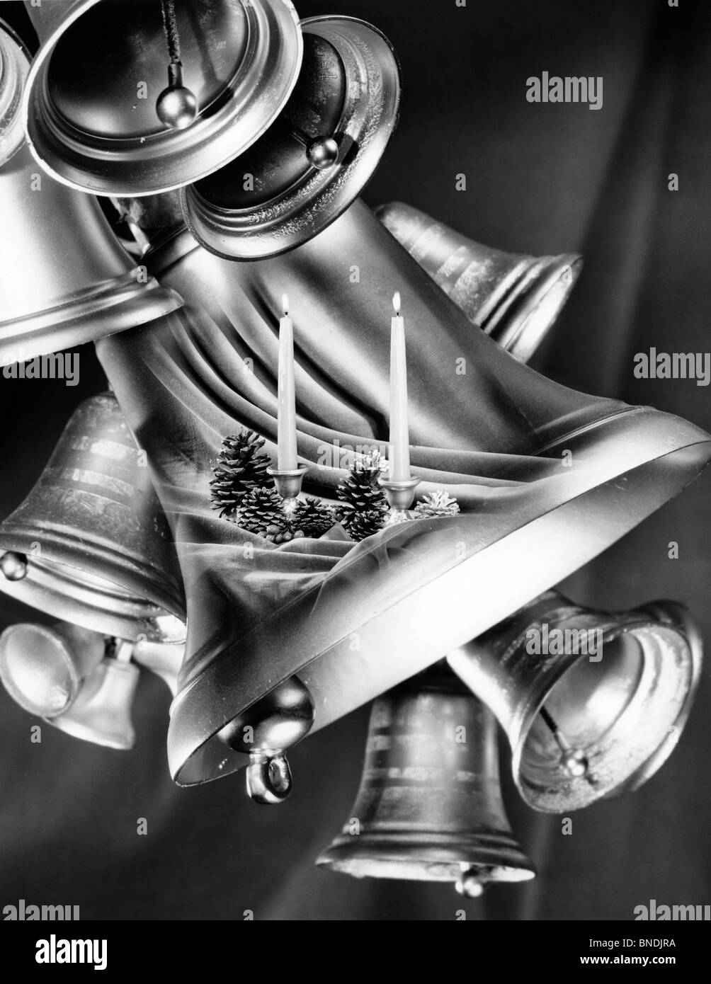 Pine candles Black and White Stock Photos & Images - Alamy