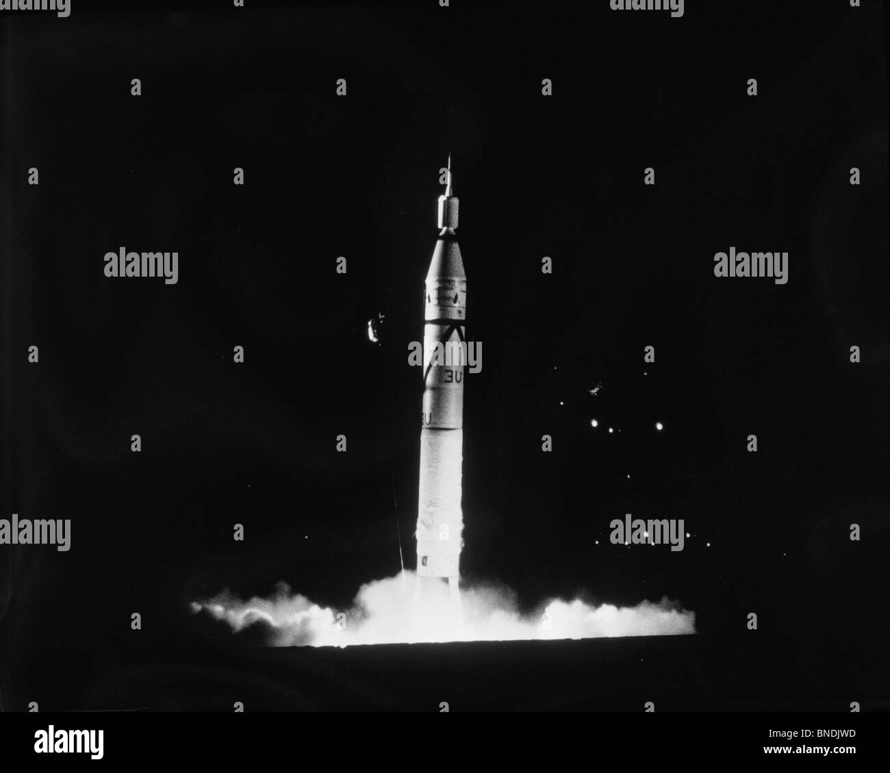 Jupiter c rocket Black and White Stock Photos & Images - Alamy